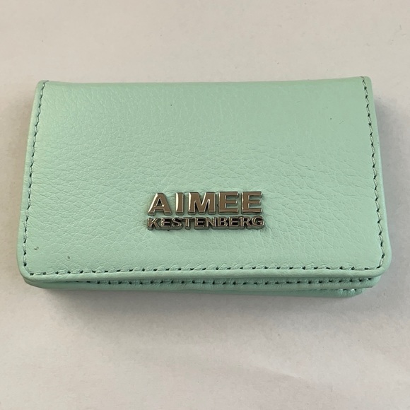 Aimee Kestenberg | Bags | Aimee Kestenberg Mint Sammy Cc Bifold Wallet ...
